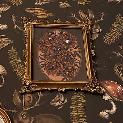 All Seeing Florals, Fantasy Cottagecore, Creepy Bouquet, Creepy ...