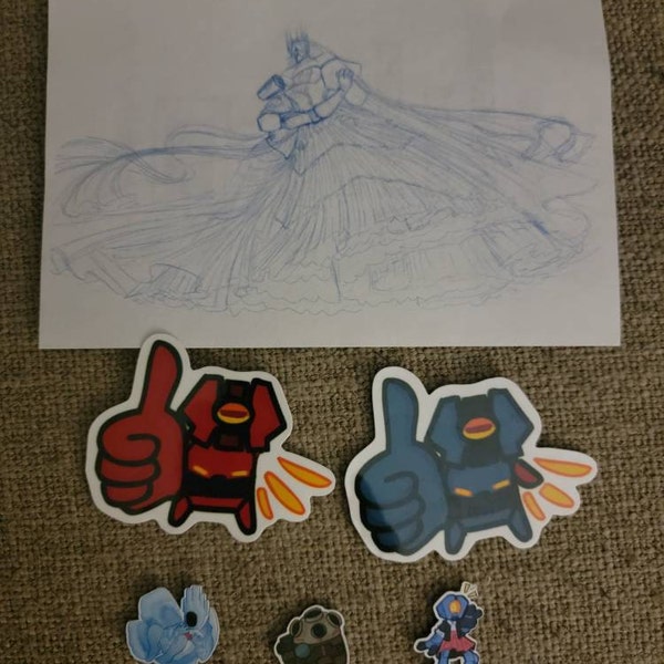 V1 & V2 Thumbs up ULTRAKILL Stickers Designed by Whos_apollo - Etsy