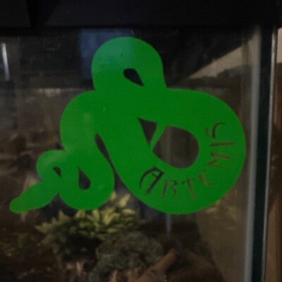 Customizable Name Ball Python Snake Vinyl Decal READ DESCRIPTION - Etsy