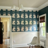 Black Tiger Wallpaper, Aztec Tiger Wallpaper, Vintage Removable ...