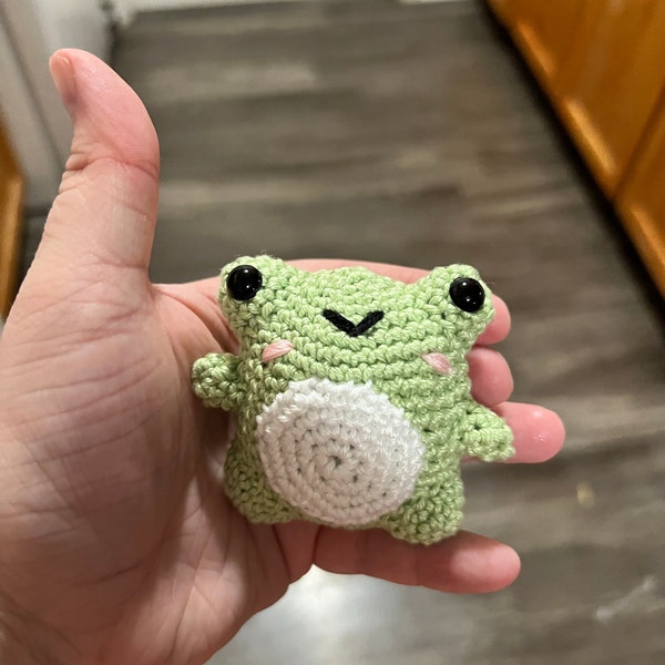 Frog Plush Amigurumi PATTERN Plushie Keychain Crochet Pillow Cute ...