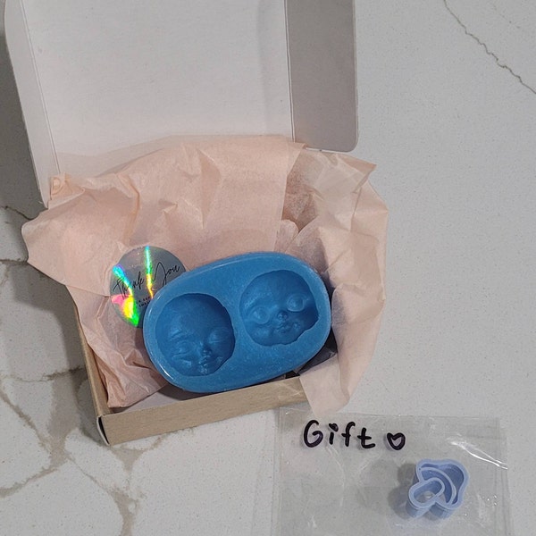 Silicone Mold Sitting Girl Size 8,6х7 Cm/3,4х2,4 Inch for Polymer Clay ...