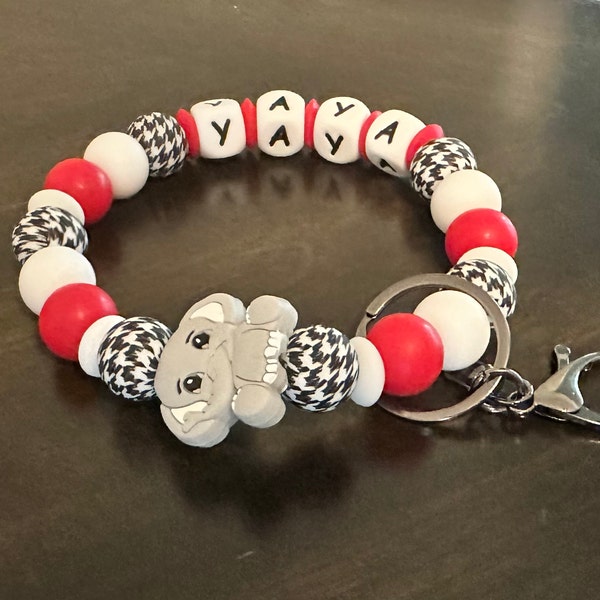 Alabama Mama Keychain Wristlet - Etsy