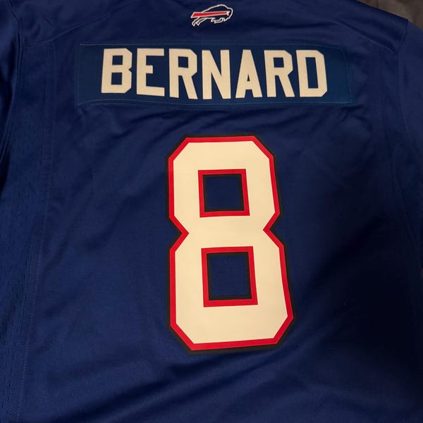 8"/10" Two-color Twill Number for Jersey | Unstitched - Etsy