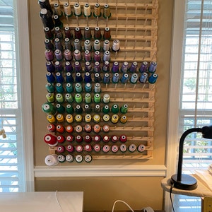192 Spool Thread Rack 2 Inch Spacing-thread Organization - Etsy