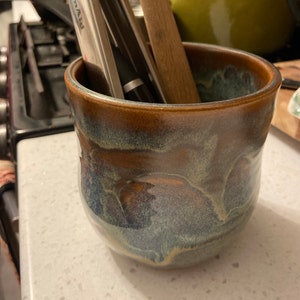 Large Blue Coffee Mug, Handmade Ceramic, Ready to Ship - Etsy