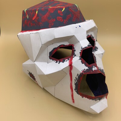 Make Zombie Mask,diy Head,instant Pdf Download, Paper Mask,horror, 3D ...