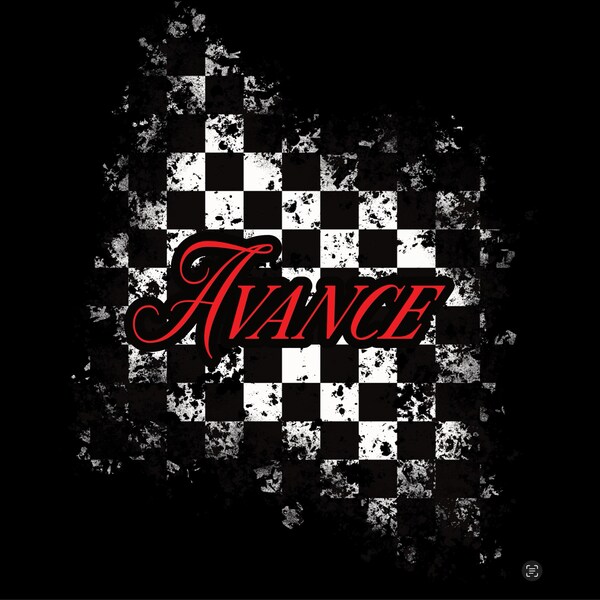 Distressed Checkered, Checkered Bundle, Waving Checkered Patches, Black ...