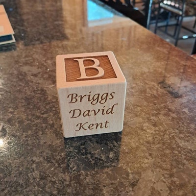 Baptism Block Christening Block Baptism Gift Christening Gift Keepsake ...