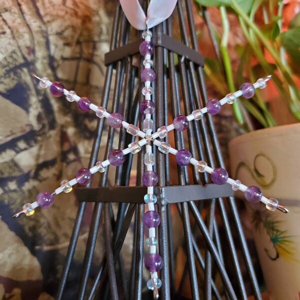 Crystal Sun Catcher- Lily - Etsy