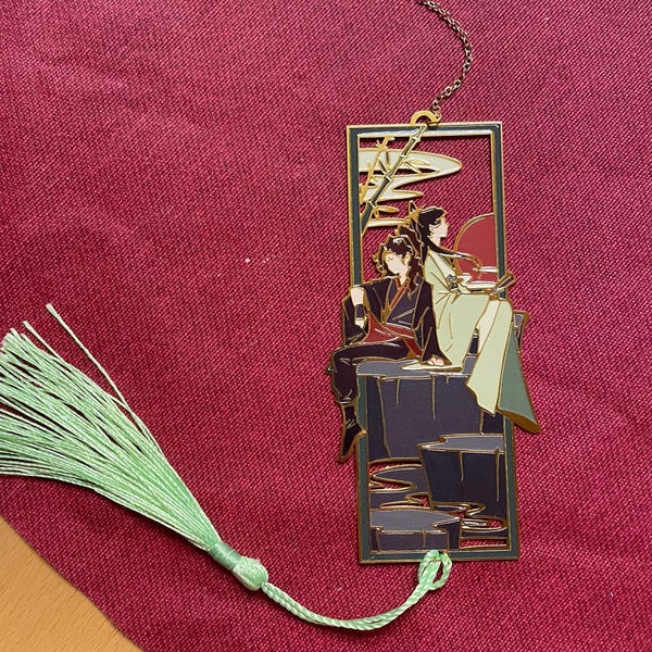 Tarot Card: the Fool LOTM Mr Fool Enamel Bookmark / Charm 11x4cm - Etsy