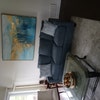 Extra Large Blue Canvas Art, Oversized Abstract Artwork, Handmade Blue ...