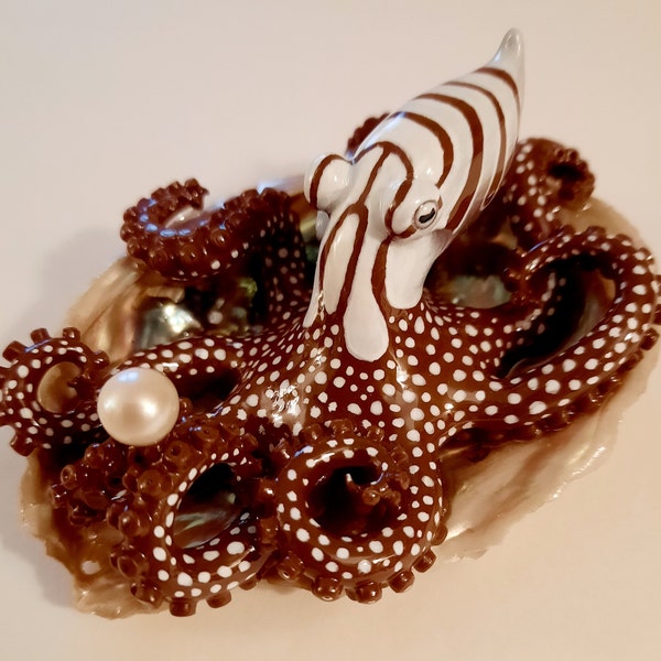 THORNTON HALL No.38 Octopus Tea Cup Signature Series Three Hand ...