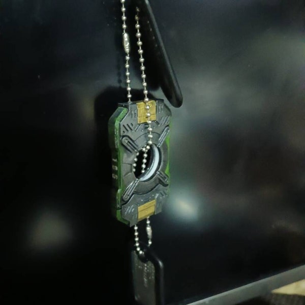 Hand-painted Halo Inspired AI Data Chip Light-up USB 3.2 Drive - Etsy