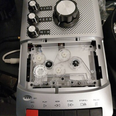 Pro-tel-xl speed-modded Tape-player With Built-in Delay - Etsy