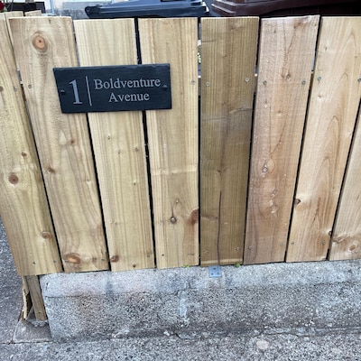 Personalised Wedding Entrance Sign Customisable Welcome to Our Wedding ...