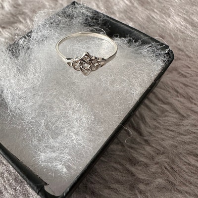 Solid 925 Sterling Ring Infinity Loop 4mm Band Ring in Sizes - Etsy