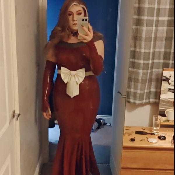 Latex Bandeau Bodysuit - Etsy