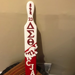 Greek Crown Paddle Sorority Fraternity Pledge Big Sis Brother - Etsy