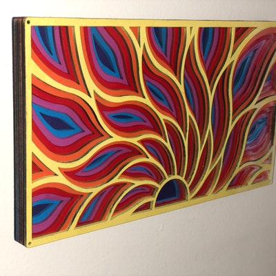 Digital Files-sunrise-cricut SVG-CNC Laser Cut Multilayer 3D Mandala ...