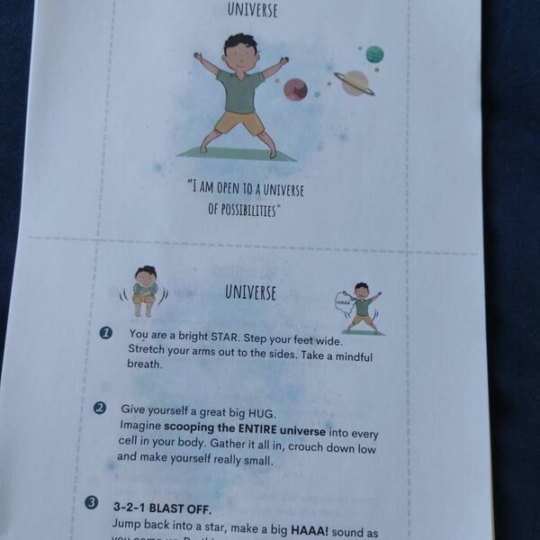 Mindful Breathing Cards for Kids, Printable Calm Down Flashcards ...