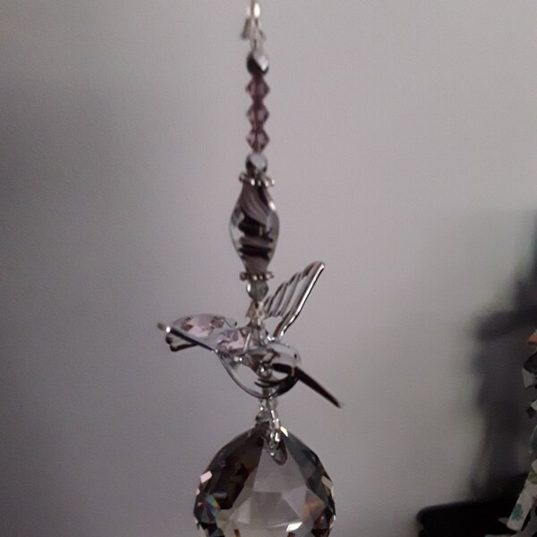 CELTIC DRAGON CRYSTAL Sun Catcher Window Prism Art Decor Ornament ...