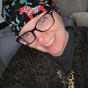 Swedish Folkart Dalahorse Beanie Dala Horse Beanie Swedish - Etsy