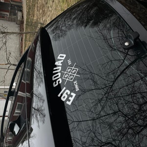 Black Beauty Tuning Auto Car Sticker Window Decal - Etsy