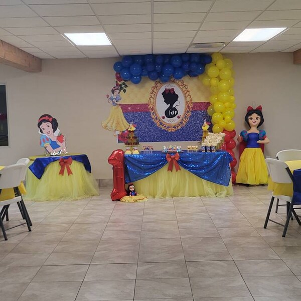 Princess Bust Table Top Decor, Princess Bust Cutouts, Princess Party ...