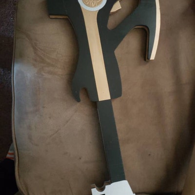 Black Ranger Axe, Power Ranger Cosplay Replica Costume Prop - Etsy