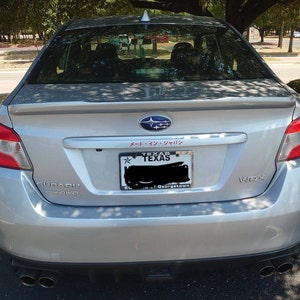 2x Made in Japan Jdm Transparent Slap Sticker Window Sticker Katakana ...