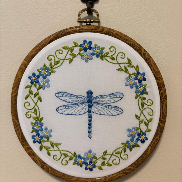 Realistic Hand Embroidery Butterfly Kit, Lifelike Insect Embroidery Kit ...