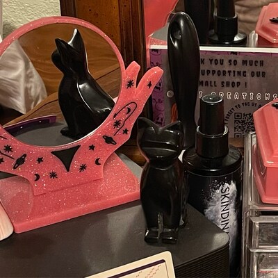 Crystal Ball Mirror - Etsy