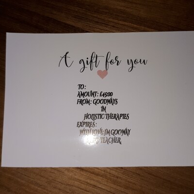 Gift Certificate Template, Etsy Gift Certificate Template, Gift Voucher ...