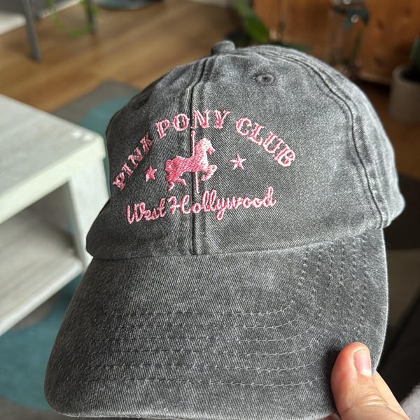 Embroidered Daisy Cap – April Birth Flower| Customisable | Different ...