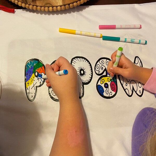 Color Me Personalized Pillow Case, Standard Size - Etsy