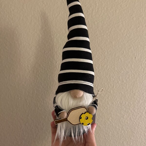 Handmade Pickleball Gnome for Pickleball Lover, Gift for Pickleball ...