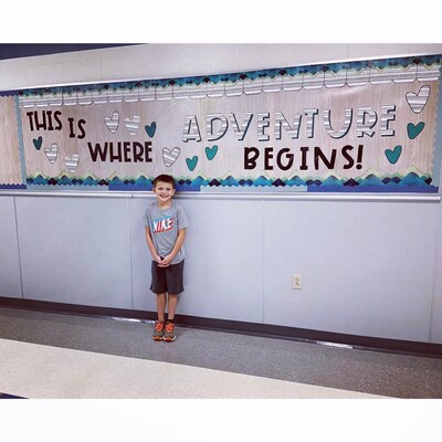 Mountain Back to School Bulletin Board or Classroom Door Decor, Easy ...