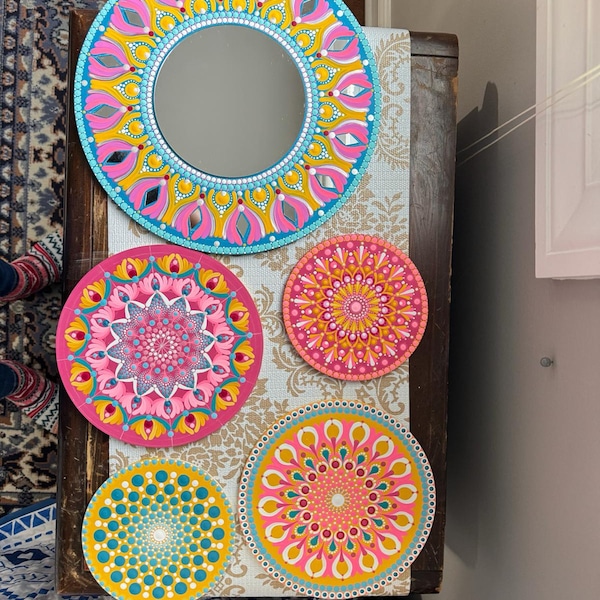 10 Mandala Brushstrokes Patterns at Three Different Sizes | Mandala ...