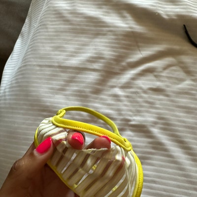 Tangaland Micro Bikini Yellow Stripe String Bikini Handmade in United ...