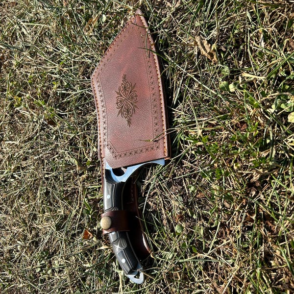 Double-edged Tactical Dagger Versalite Handle Hunting Knife Engraving ...