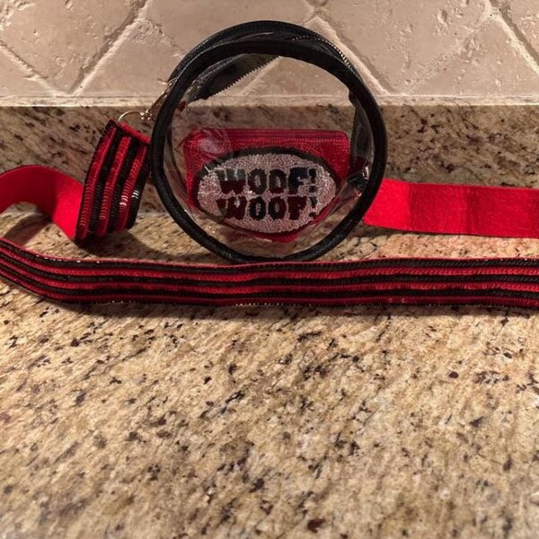 Game Day Striped Beaded Coin Purse - Etsy