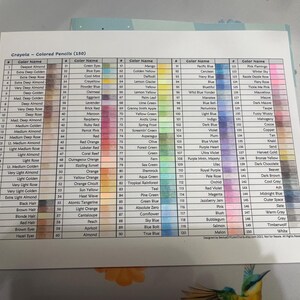 Staedtler - Pigment Arts 60 Brush Pens Set - PDF DIY Color Chart ...