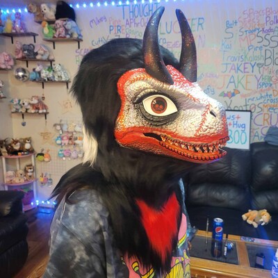 Raptor Mask Hood and Neck Pattern PDF DOWNLOAD - Etsy