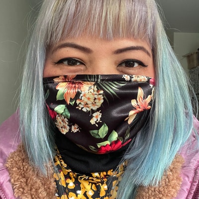 Face Mask FILTER POCKET 5 FREE Filters. Adjustable Face - Etsy