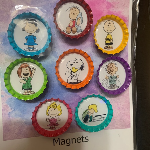 Bottle Cap Magnet, Bottle Cap Magnets, Bee Magnet, Bee Magnets, Bee ...