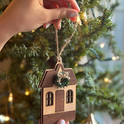 Boho House New Home Real Estate Ornament Laser Glowforge SVG File - Etsy