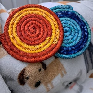 Custom Made Cotton Coasters - Etsy