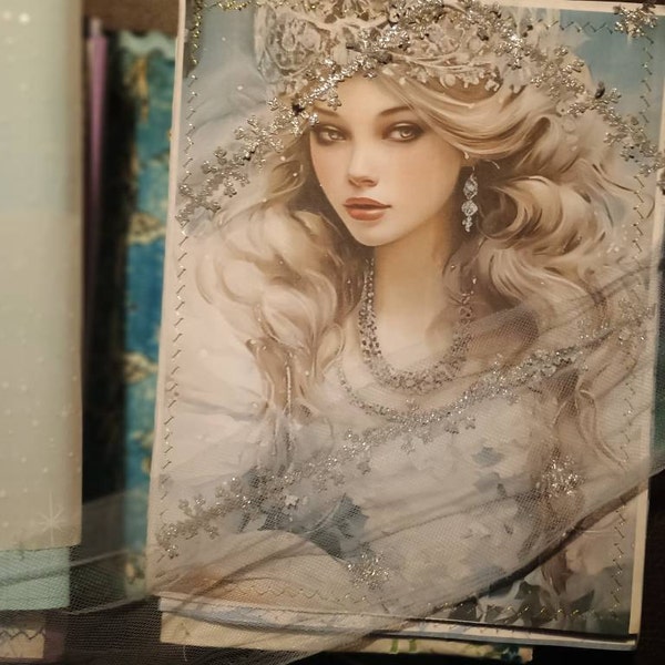 50 Illustrations of Enchanted Princess Kingdom, Junk Journal Paper ...