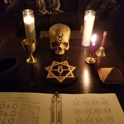 Sigil Sitri, Demon Ars Goetia Wooden Altar Pentacle - Etsy